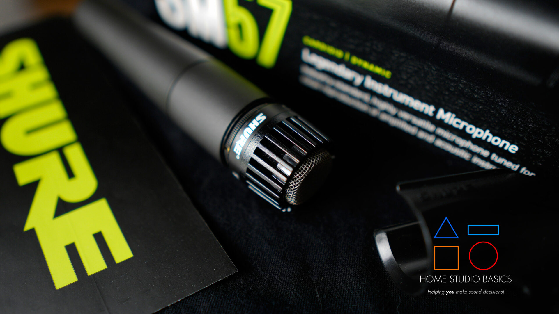 Shure SM57 Review: Identical To An SM7B? - Home Studio Basics
