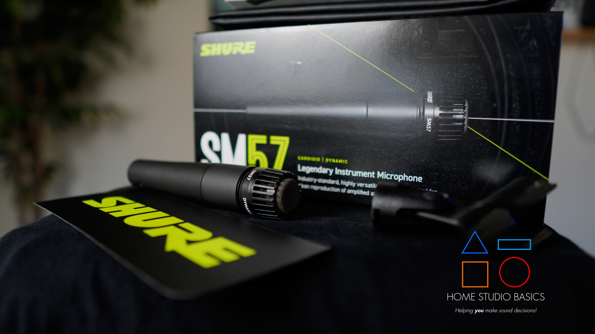 Shure SM57 Review – An Overrated Dynamic Mic? - Home Studio Basics