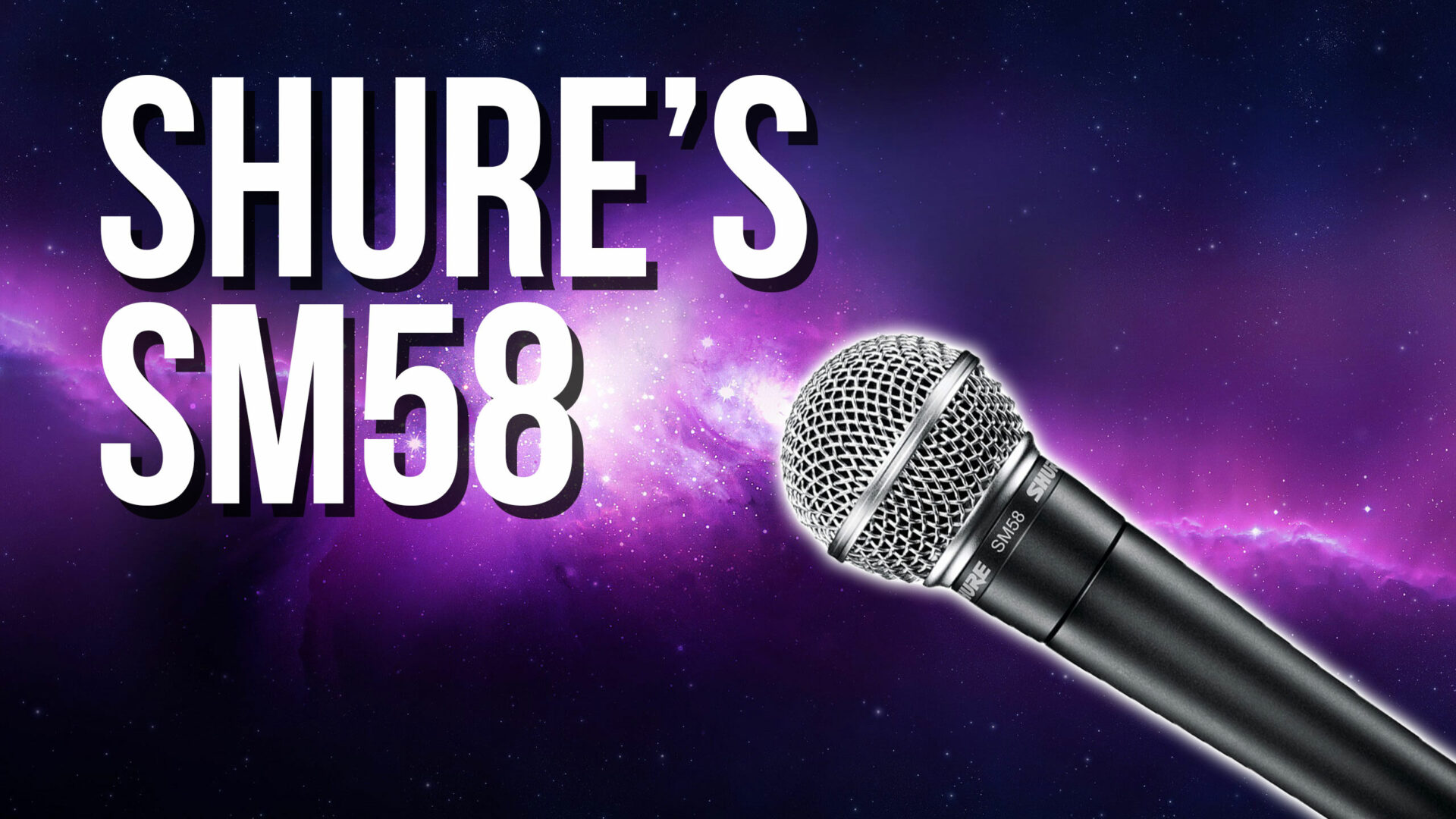 Shure SM58 vs. SM58-LC | NEARLY IDENTICAL! - Home Studio Basics