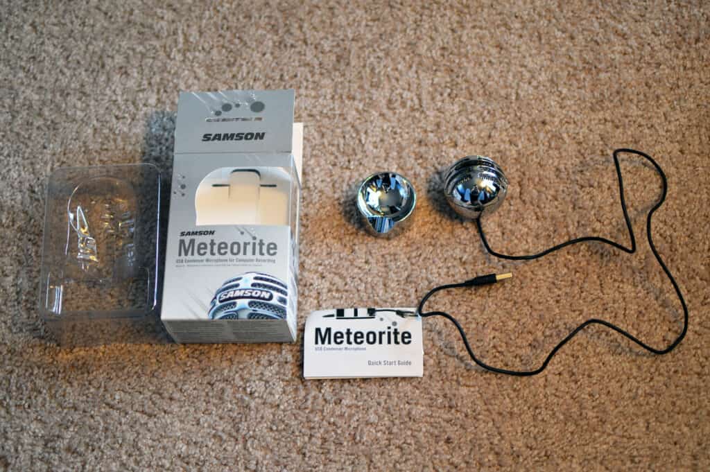 Samson Meteorite USB Microphone Review - Home Studio Basics