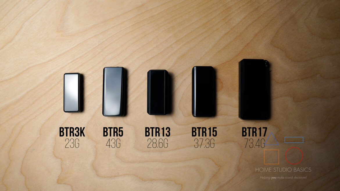 FiiO BTR3K vs. BTR5 vs. BTR13 vs. BTR15 vs. BTR17: Upgrades And ...