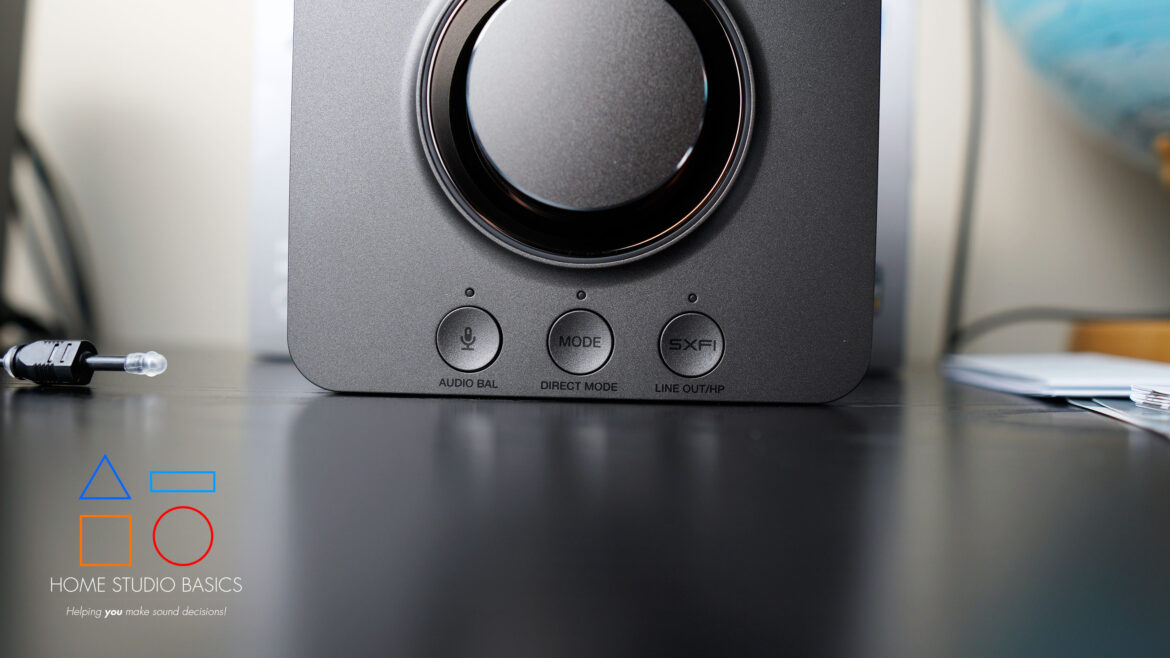 Creative SoundBlaster G3 vs. G6 vs. G8 vs. X4 - Home Studio Basics